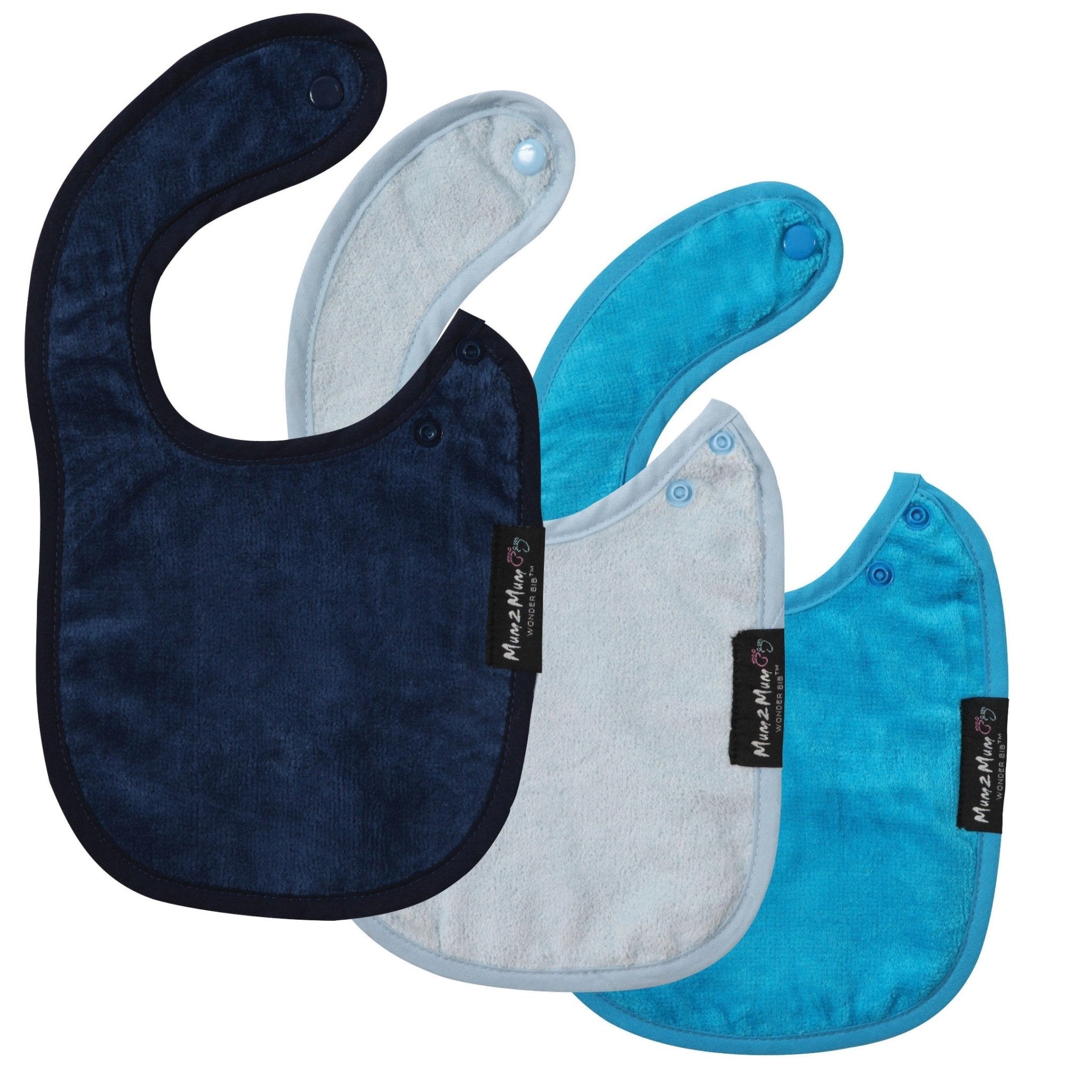 Infant Bib 3 Pack | Infant Wonder Bib Multi Pack | Mum 2 Mum – Baby&More